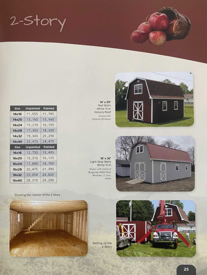 2 Story Barn | ShedsNashville.com