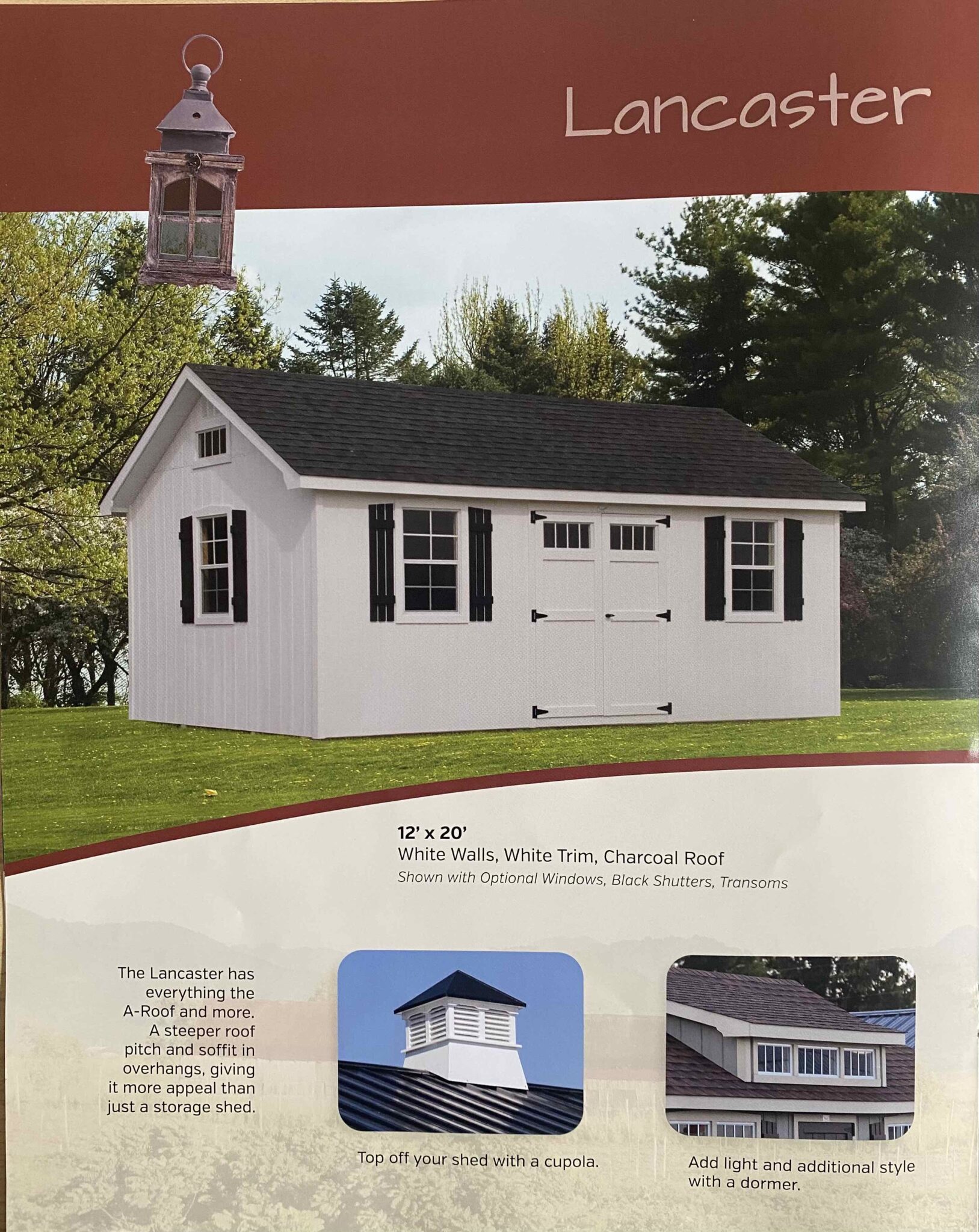 Lancaster Style Shed | ShedsNashville.com